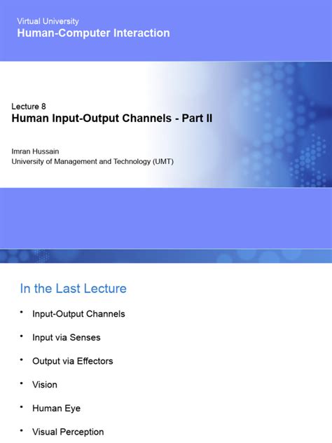 8 Inputoutput Ii Download Free Pdf Color Somatosensory System
