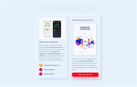 Design Trend Neumorphism