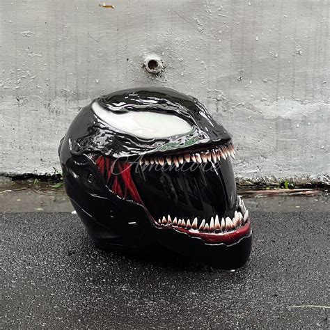 Venom Motorcycle Helmet Hjc Rpha 11 Pro Spider Man And Venom