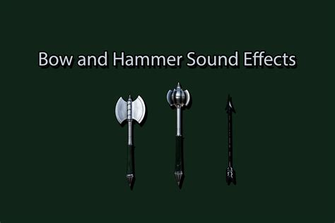 Bow and Hammer Sound Effects | Weapons Sound FX | Unity Asset Store