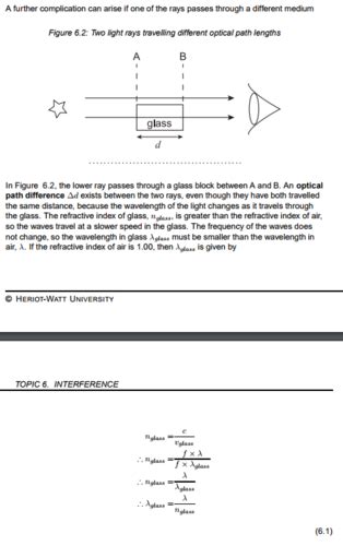 Interference 2 6 Flashcards Quizlet