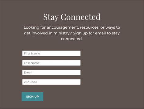 how adding clarity and specificity to an email subscription form