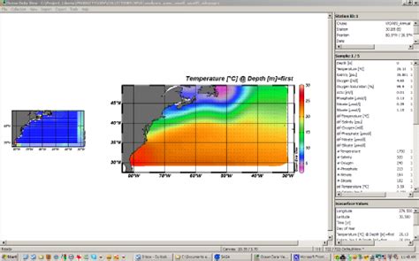 Creating Isotherm Depth Ocean Front Climatologies In Odv