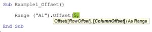 VBA Offset Excel Function Examples How To Use