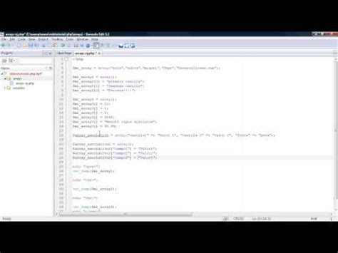 Arrays Asociativos En PHP YouTube