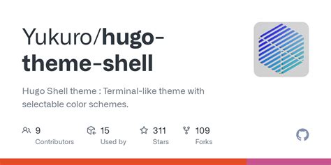 Github Yukurohugo Theme Shell Hugo Shell Theme Terminal Like