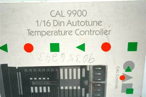 NEW CAL CONTROLS 9900 TEMPERATURE CONTROLLER MODEL 982 11F SB Industrial Supply Inc