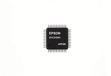 Ineltek Blog Archiv Epson Develops 32 Bit Microcontroller S1c31d51 With Dedicated Hardware