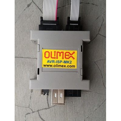 Jual USB AVR ISP MKII Compatible AVR Programmer Olimex Shopee Indonesia