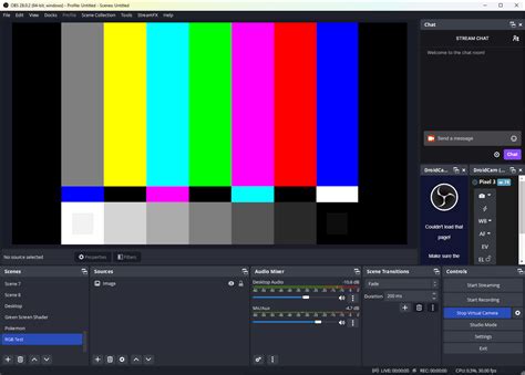 Regression OBS Virtual Camera Becomes Green Channel Only Issue 7441 Obsproject Obs Studio