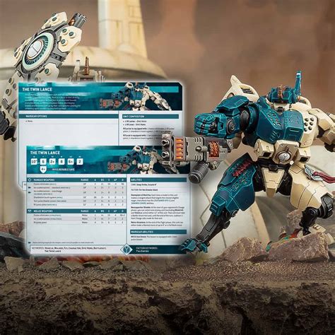 New 40k Tau Twin Lance Rules Give Montka An Upgrade