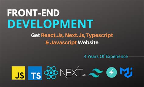 Develop Web App Using React Js Next Js And Typescript By Nextjs13 Fiverr