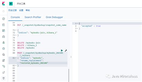 Elasticsearch数据的备份和恢复 墨天轮