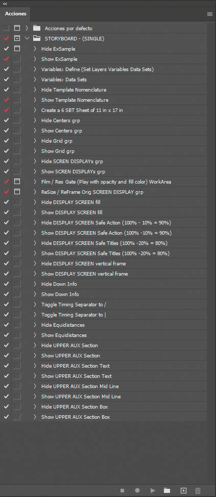Artstation Storyboard Single Multiple Actions Layout