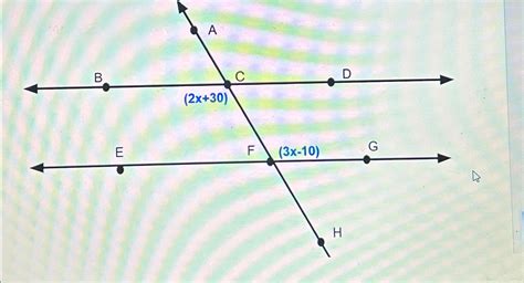 Solved QuestionSolve For X Shown In The Figure Below Chegg Com