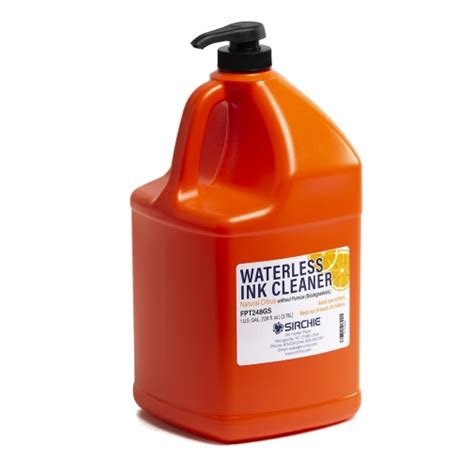 Waterless Ink Cleaner W Out Pumice 1 Gallon Cleaners Forensic Supplies Sirchie