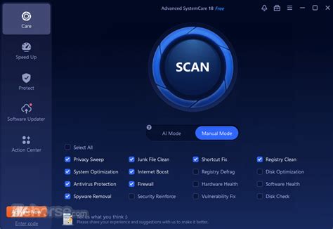 Advanced System Care 18 Pro Key