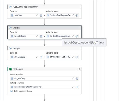 Write Data Result In Single Row In Excel In UiPath Activities UiPath Community Forum