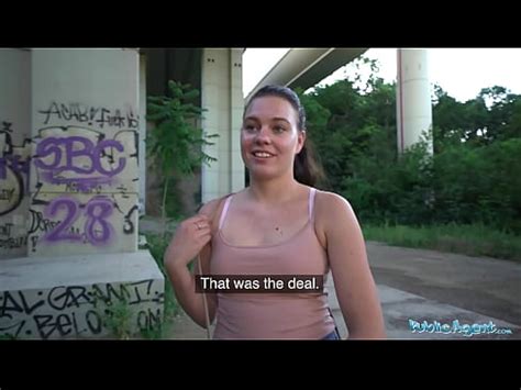 Public Agent Kiara Flow Is Riding A Huge Fat Bellend In Outdoor Sex