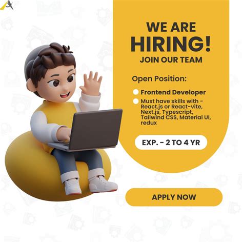 Hiring Frontend Frontend Indore React React Next Tailwind