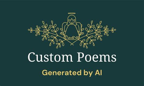Generate Poems Using Ai With Any Theme Or Topic By Alisoltanirad Fiverr
