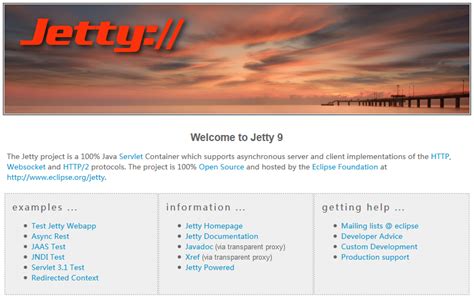 jetty使用教程（一）——开始使用jetty jetty的使用 csdn博客