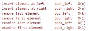 Performance Implementation Of A Deque Using An Array In Python Code Review Stack Exchange