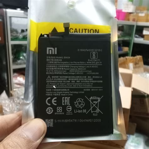 Jual Baterai Battery Original Xiaomi Redmi Redmi Note Model Bn Shopee Indonesia