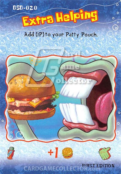 Extra Helping Spongebob Squarepants Tcg