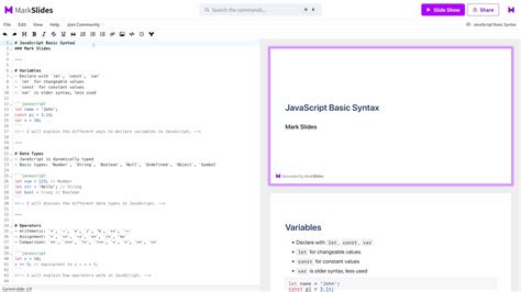 Markslides Markdown Slide Creation Genspark