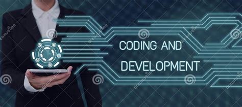 Hand Writing Sign Coding And Development Conceptual Photo Programming Building Simple Assembly