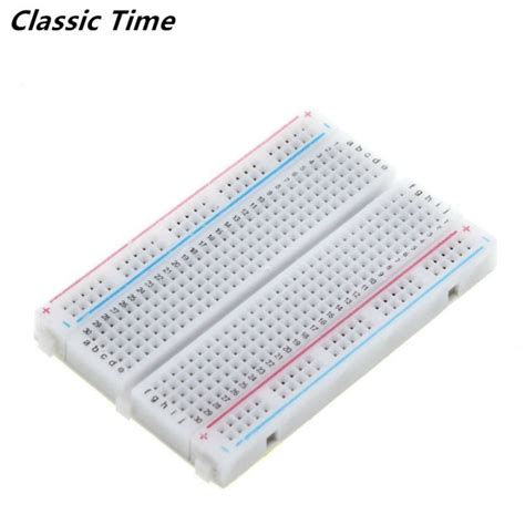 1 Pcs New 400 Tie Points Solderless Pcb Breadboard Mini Universal Test Protoboard Diy Bread