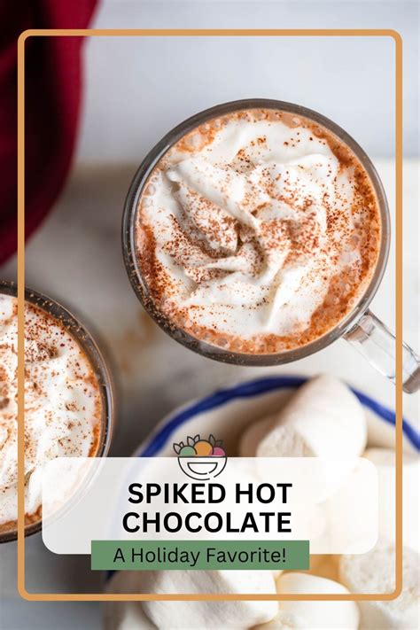 Spiked Vegan Hot Chocolate Dietitian Debbie Dishes