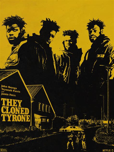 They Cloned Tyrone Poster By Djanoidgfx