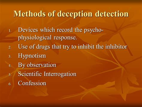 What Is Lie Detection Techniques At Betty Watkins Blog