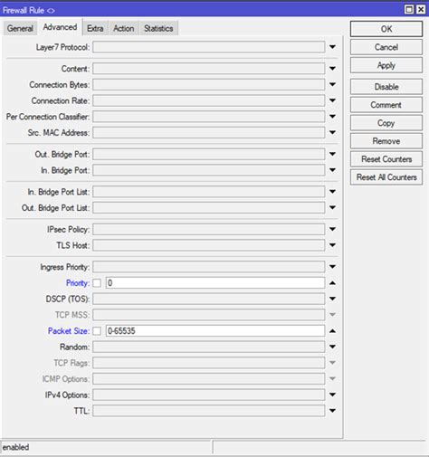 Принцип «Если То в Firewall Mikrotik курсы Mikrotik Training