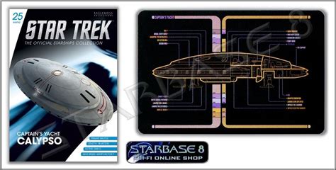 Captains Yacht Calypso Eaglemoss Star Trek Starships Collection