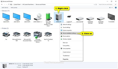 Turn On Or Off Device Driver Automatic Installation In Windows Tutorials