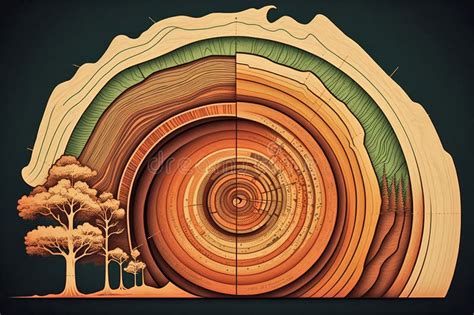 Tree Ring Infographic Stock Illustrations 136 Tree Ring Infographic Stock Illustrations