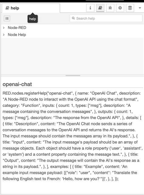 Help Docs For Openai Chat Node Not Parsing Properly · Issue 7 · Eksido