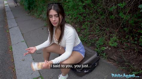 Tru Kait Riding A Big Dick Deep Inside Her Wet Pussy Outdoors In Public