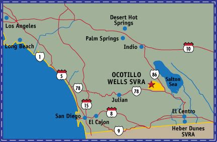 Ocotillo Wells California Vehicular Recreation Area Desertusa