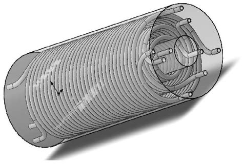 Two Side Cooling And Evaporation Coupling Calculation Method For Liquid Metal Spiral Tube Steam