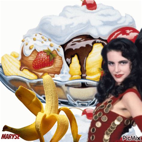 Banana Split Free Animated  Picmix