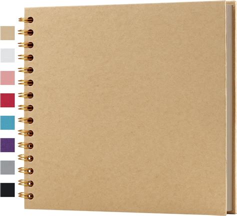 Craftopia Spiral Bound Scrapbook Photo Album 8x6 Inch