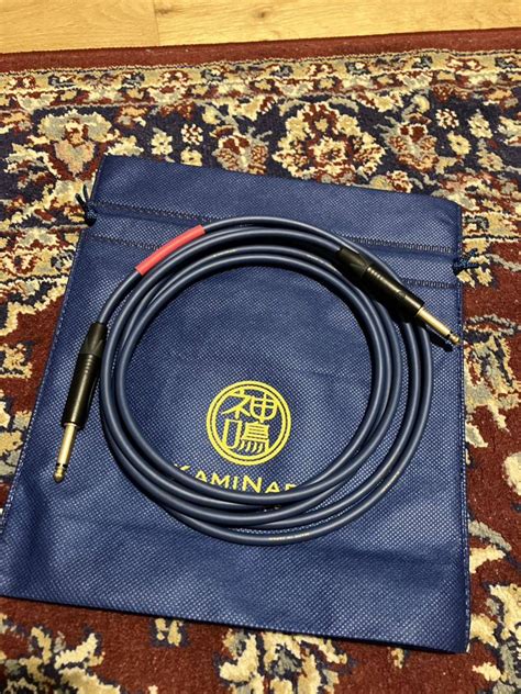 Yahooオークション Kaminari Guitars Electric Guitar Cable 3m Ss