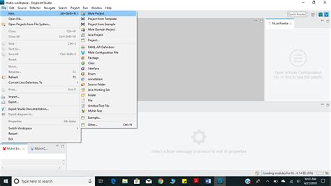 Mulesoft Creating First Mule Application