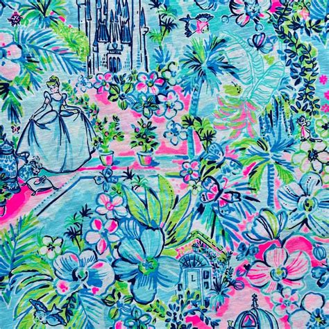 Lilly Pulitzer Fabric By The Yard Etsy