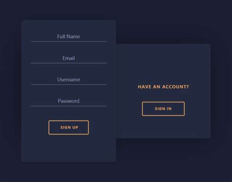 登录注册页面代码，css页面切换效果 17素材网