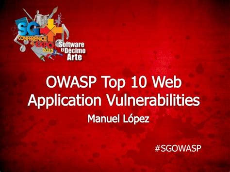 PDF OWASP Top Web Application Vulnerabilities DOKUMEN TIPS